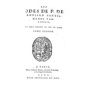 Poésie Mignonne, allons voir si la rose de Pierre de Ronsard - poèmes ...