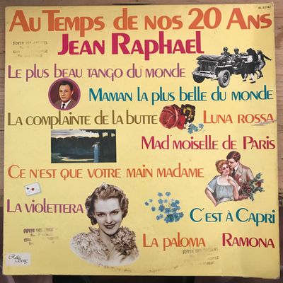 Album «Au Temps De Nos Vingt Ans [Compilation]», par Jean Raphaël