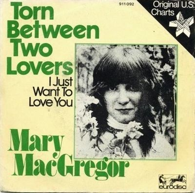 Paroles et traduction Mary McGregor : Torn Between Two Lovers - paroles ...